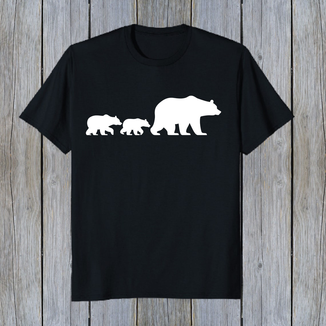 Mama Bear Svg, Bear Family Svg, Baby Bear Svg, Family Bear Silhouette ...