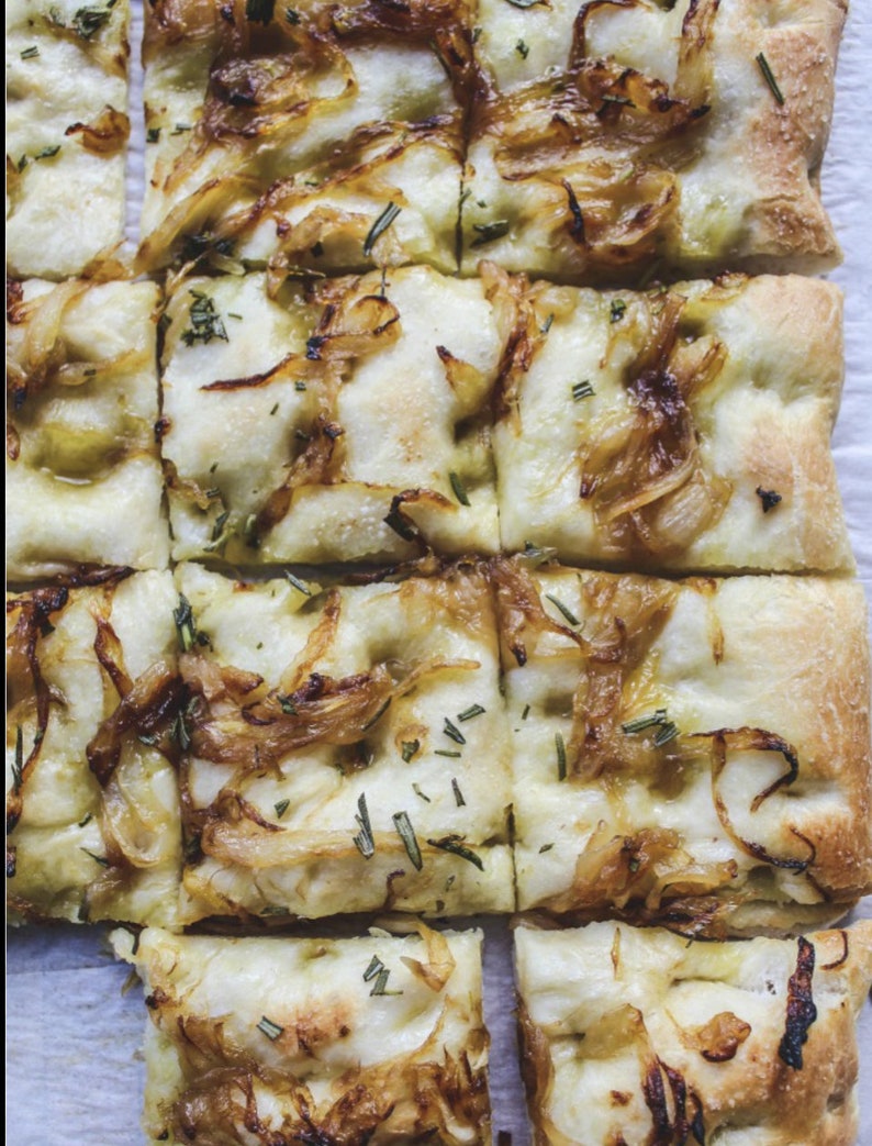 Onion Focaccia - Etsy