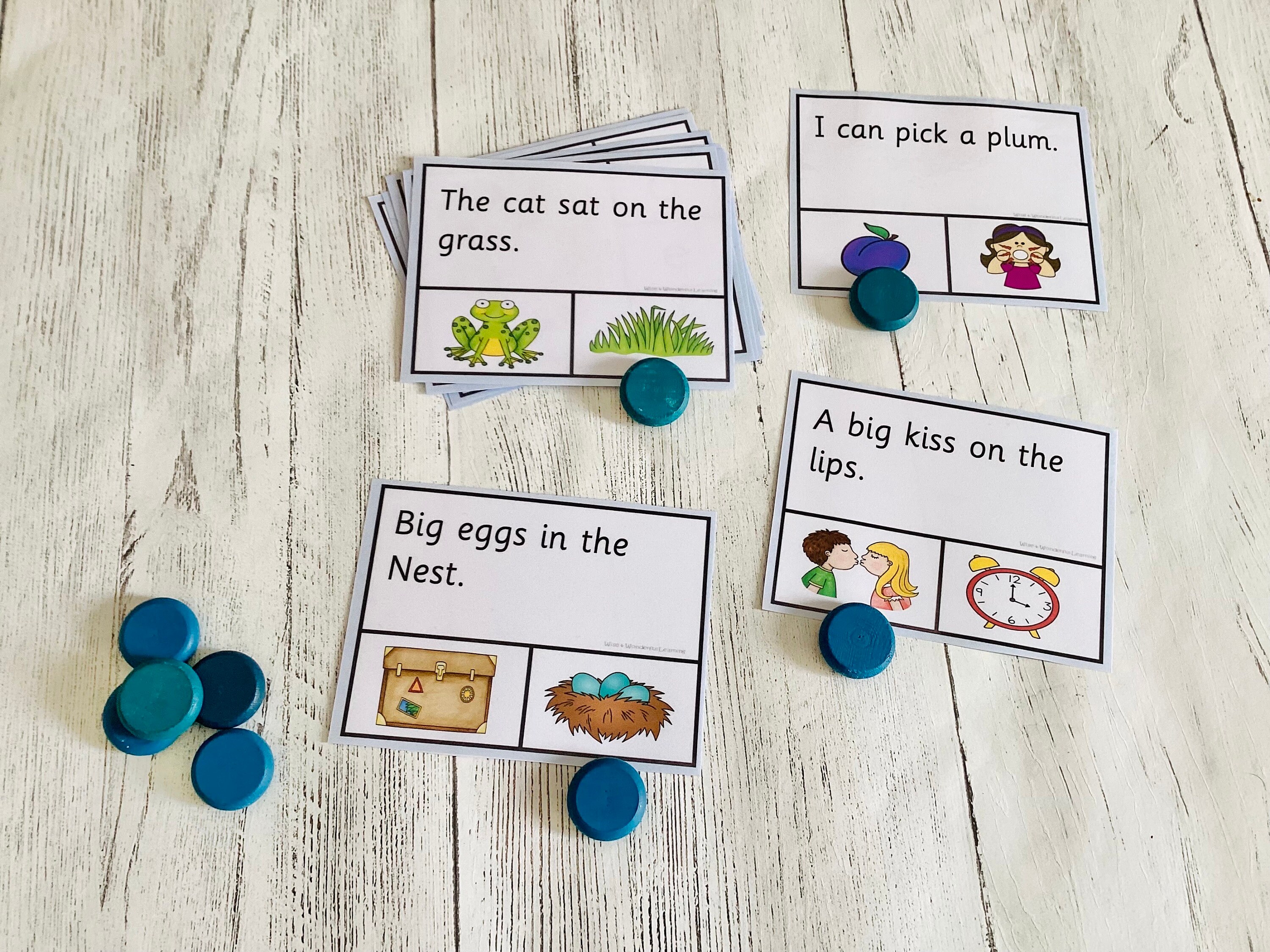 Montessori Blue Phonetic Language Series Bundle Phonics - Etsy
