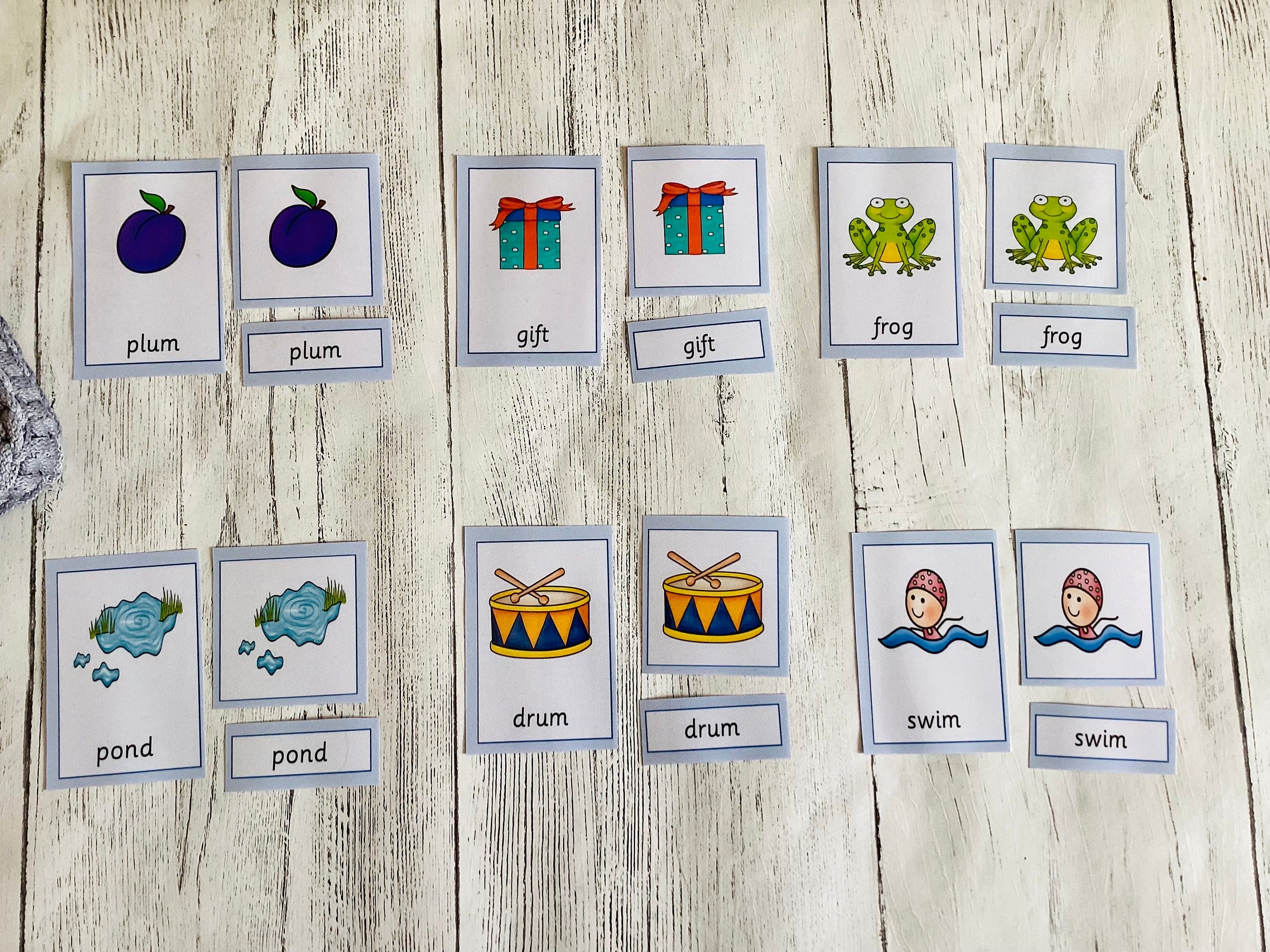 Montessori Blue Phonetic Language Series Bundle Phonics - Etsy