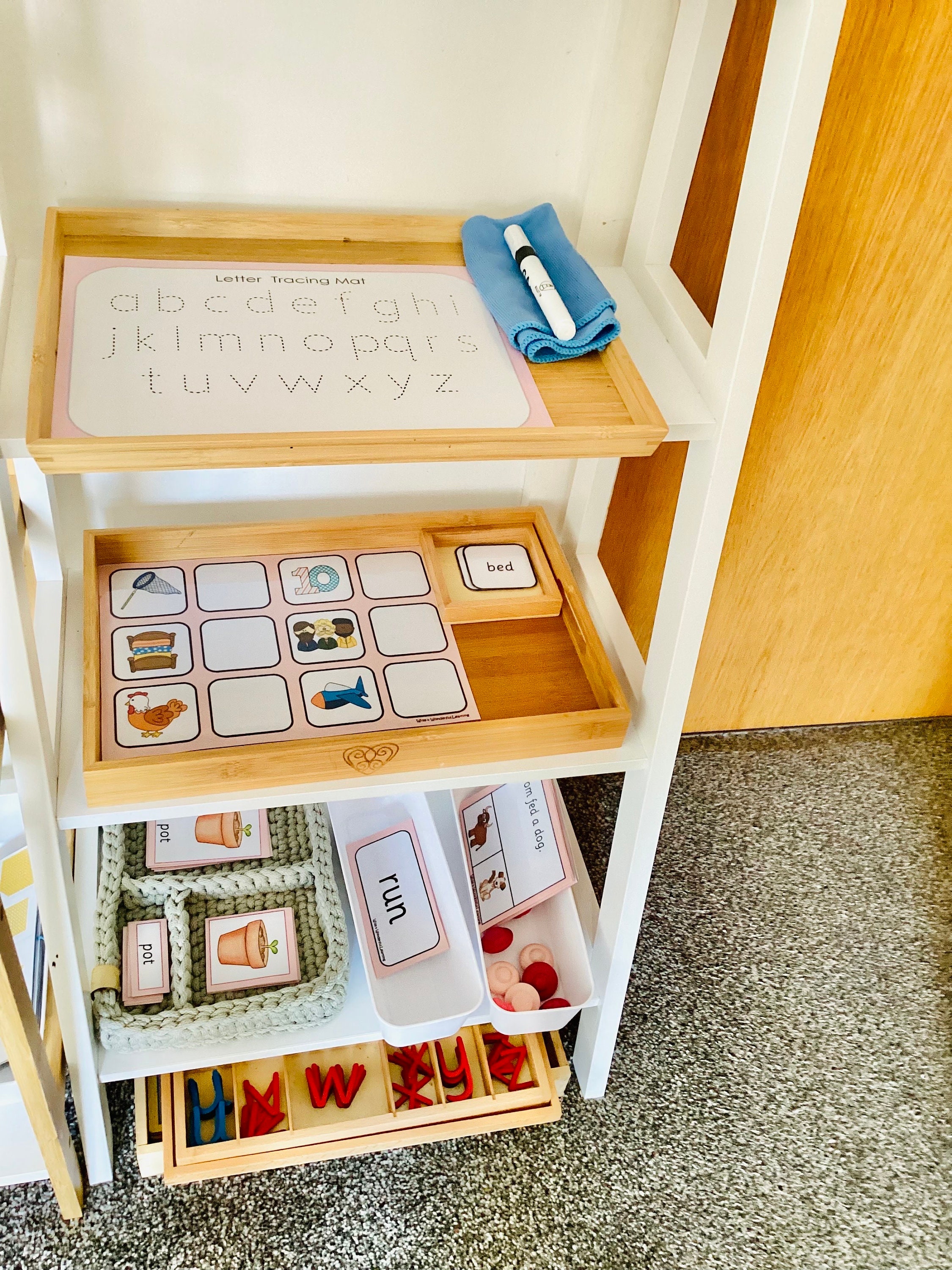 Montessori Pink Phonetic Language Series Bundle/phonics - Etsy