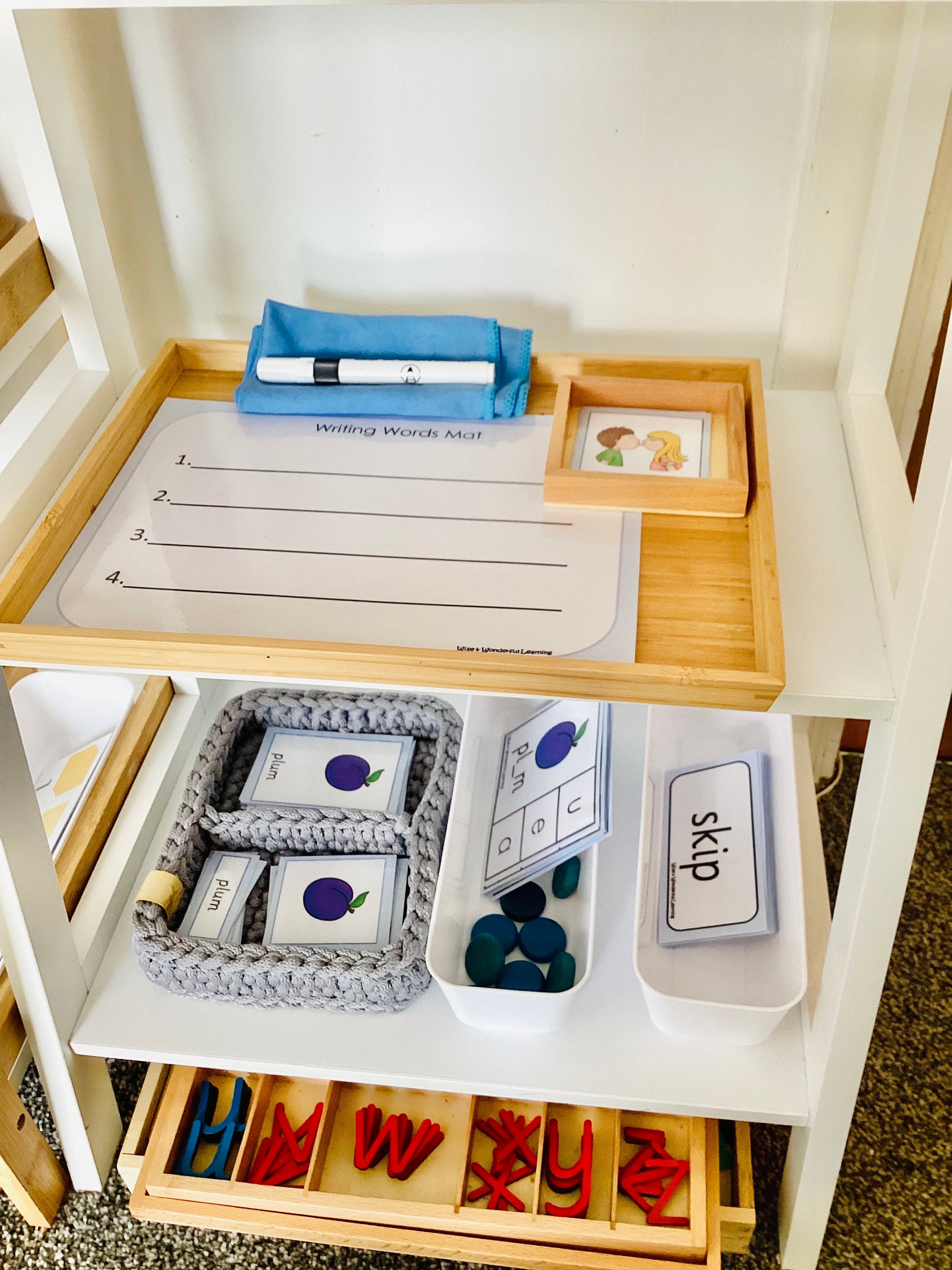 Montessori Blue Phonetic Language Series Bundle Phonics - Etsy