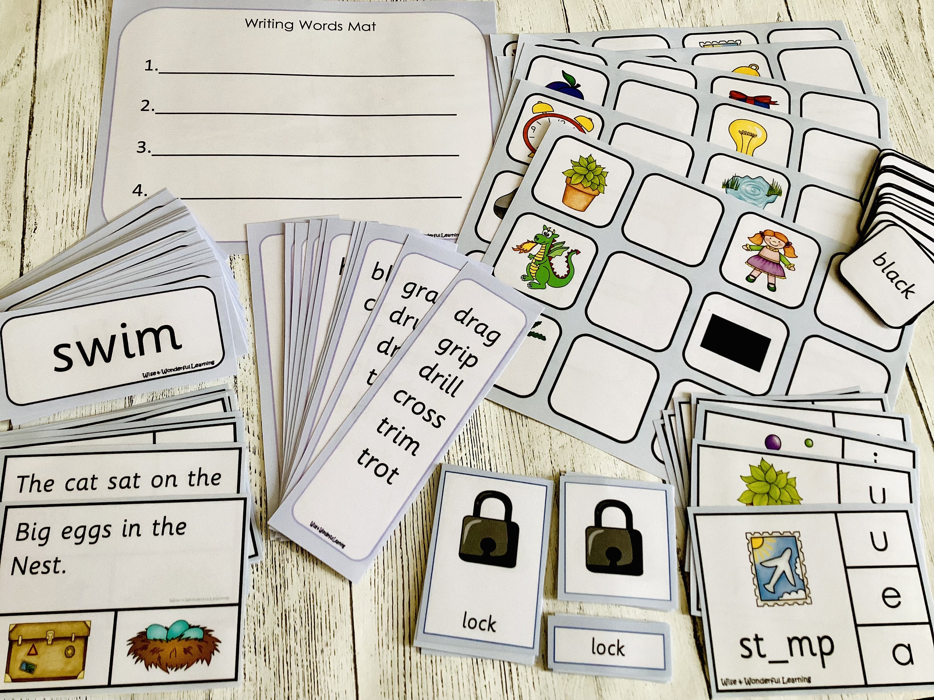 Montessori Blue Phonetic Language Series Bundle Phonics - Etsy