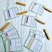Montessori Bead Number Clip Peg Counting Cards - Etsy