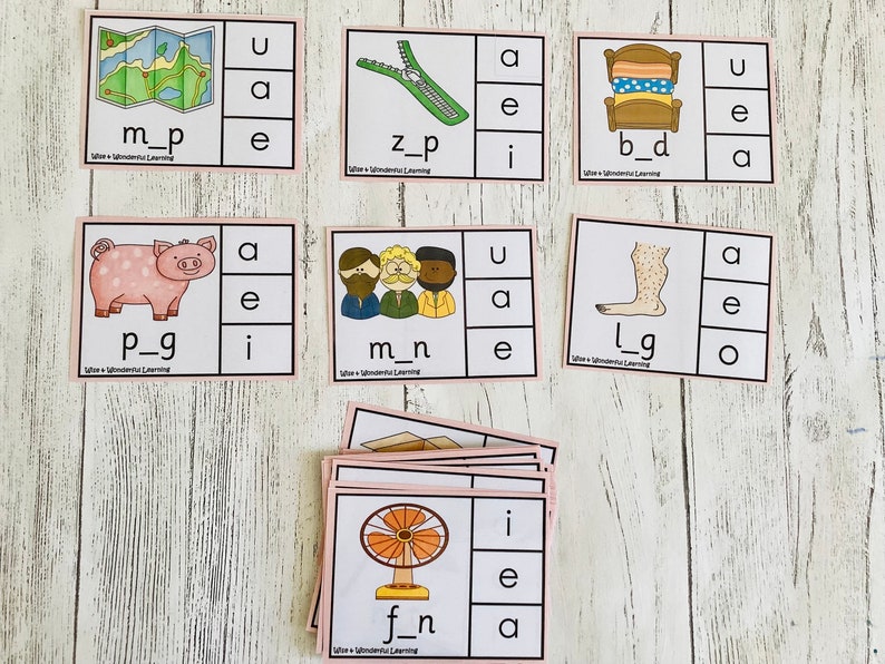Montessori Pink Phonetic Language Series Bundle/phonics - Etsy