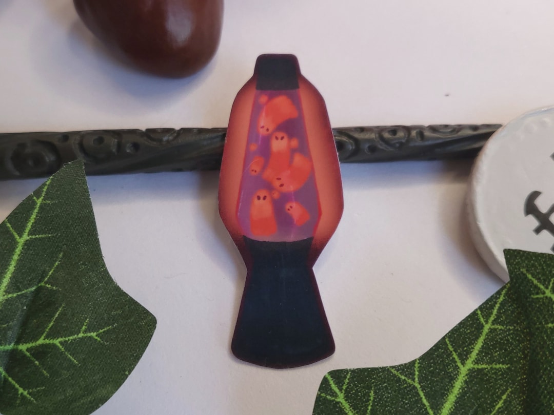 Cute Lava Lamp Sticker / Ghost Lava Lamp / Retro Lava Lamp - Etsy
