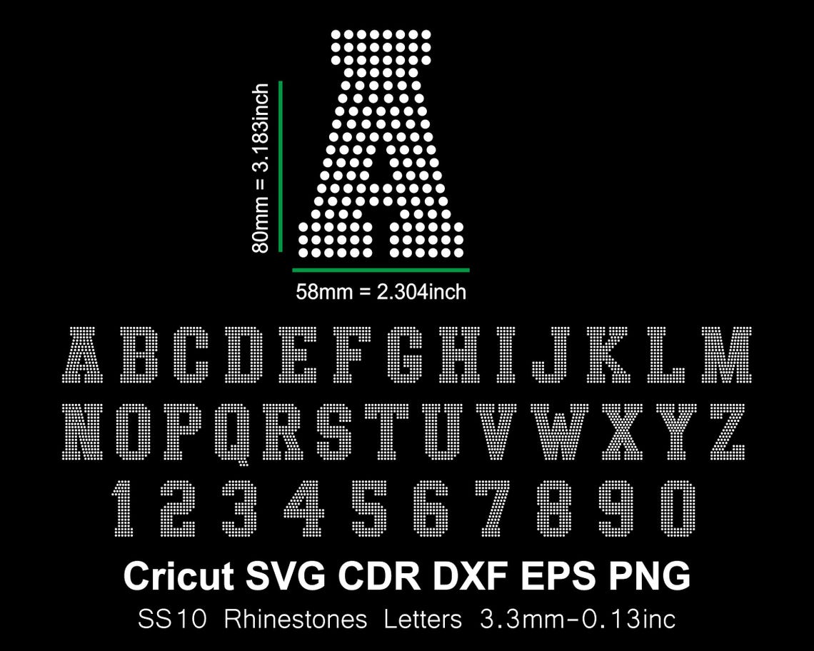 Real Rhinestone Font College Font Rhinestone Sport Alphabet Letters ...