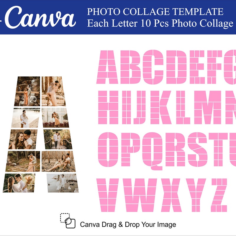 Alphabet Collage - Etsy