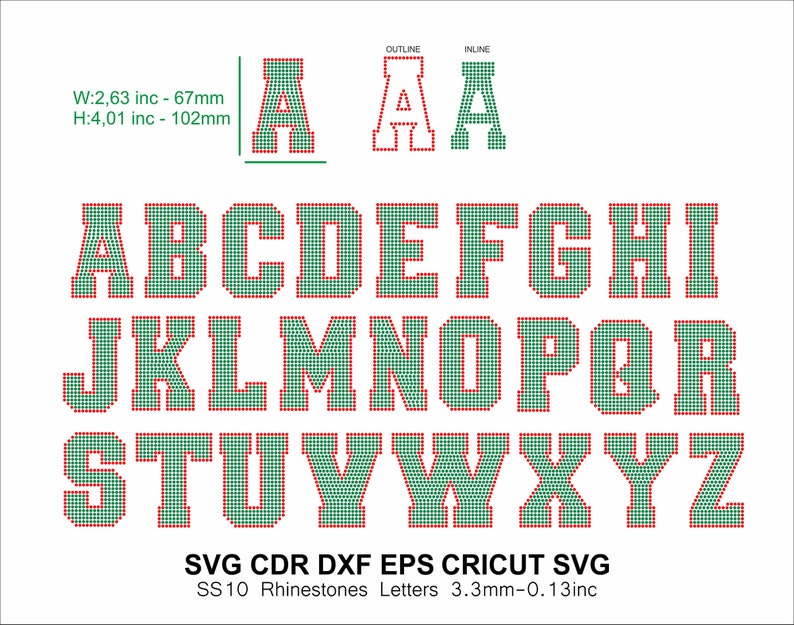 Rhinestone Font CHEER College Alphabet Varsity Sport Letters - Etsy