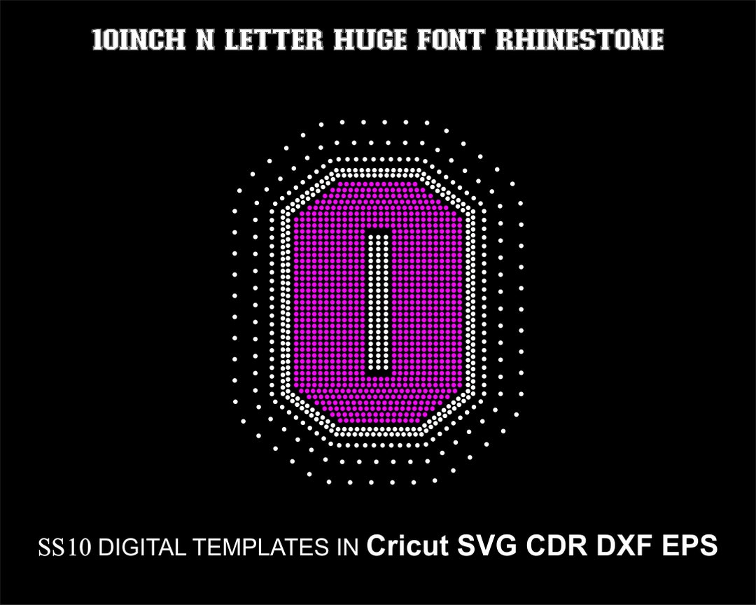 Capital Letter O Rhinestone Huge Letters College Alphabet Font Two ...