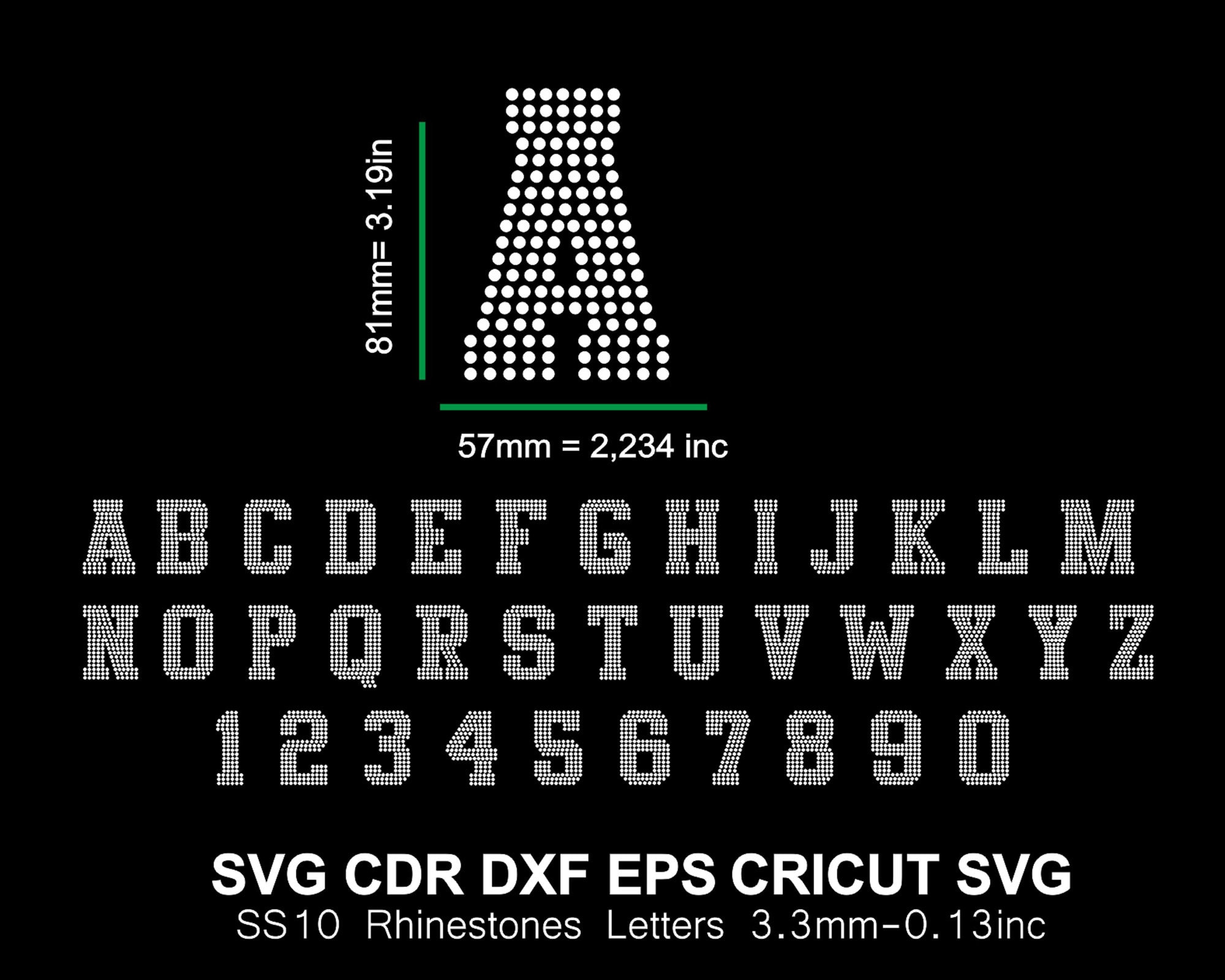 Real Rhinestone Font College Font Rhinestone Sport Alphabet Letters ...