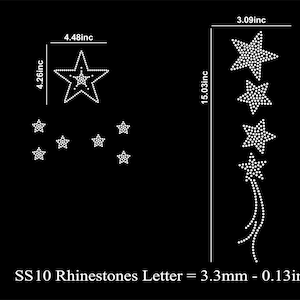 Rhinestone Random 12 Design Cut Template Set SS06 SS10 Svg Cdr Eps Dxf ...