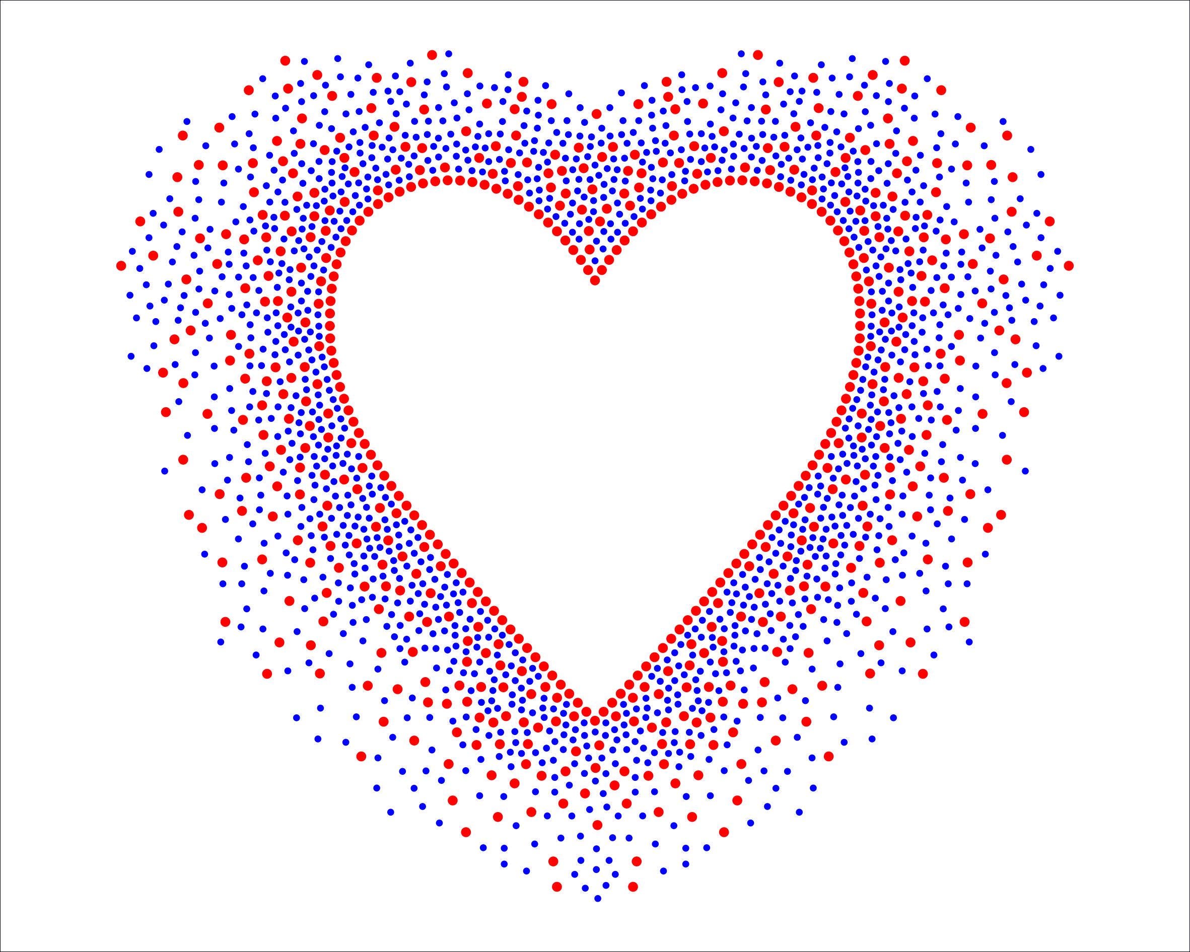 Rhinestone Heart Rhinestones Template Ss06 Ss10 Size for Cricut Svg Dxf ...