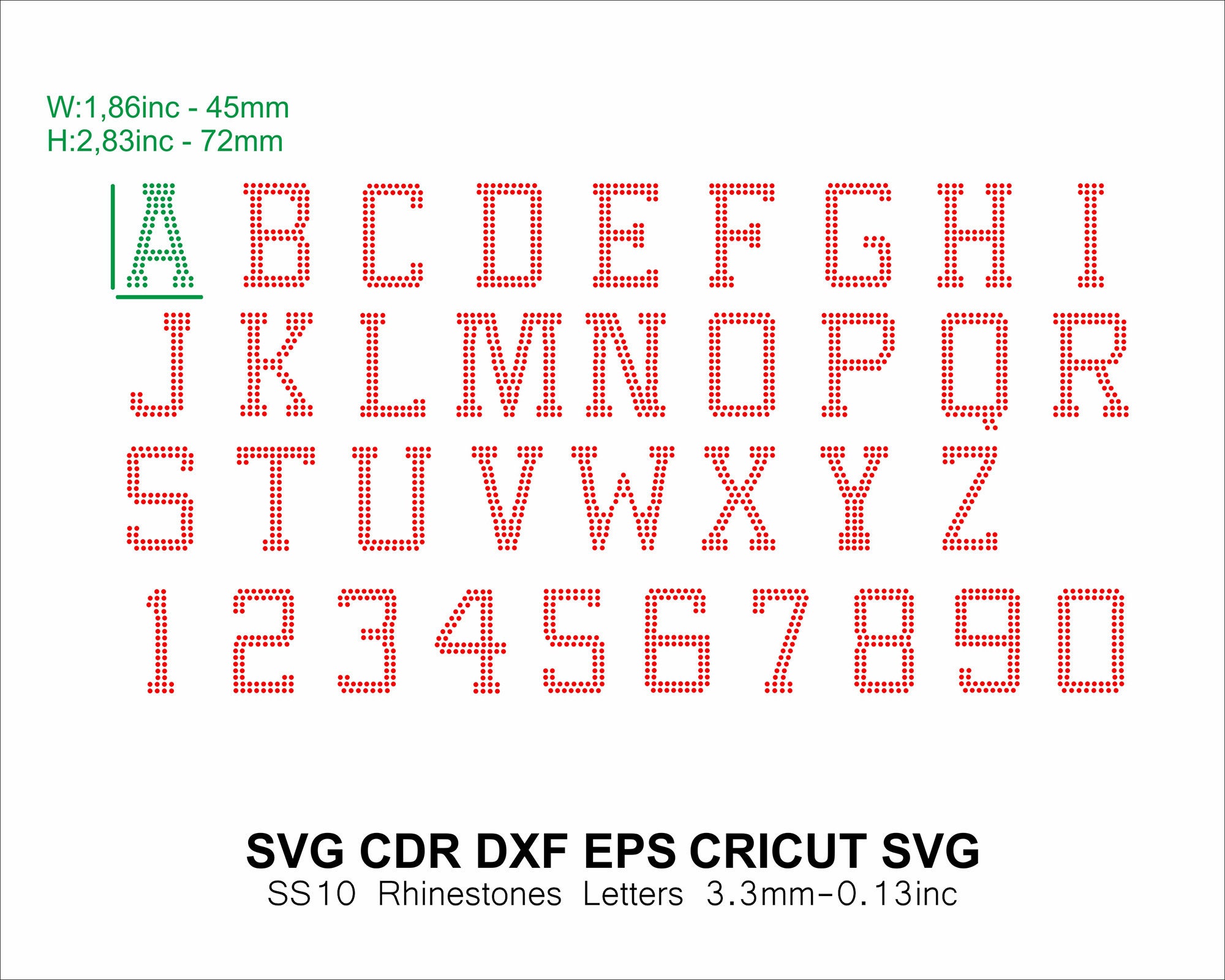 Rhinestone Font CHEER Line Font College Alphabet Varsity Sport Letters ...