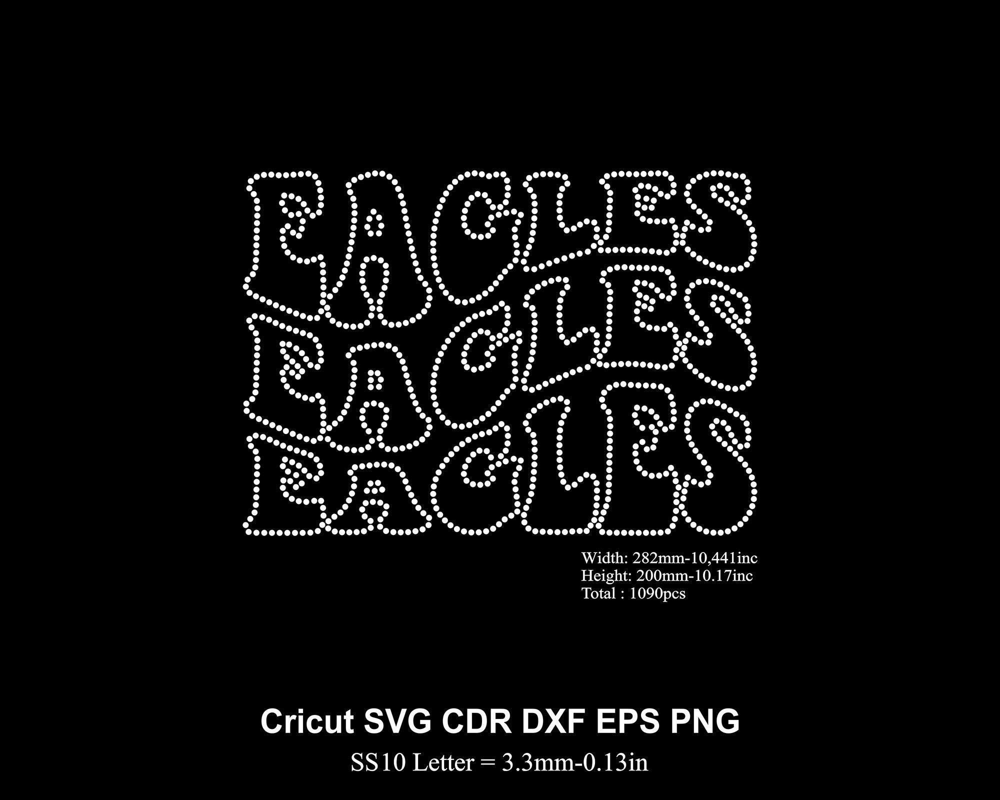 Wavy Eagles Rhinestone Template SS10 Size Eagles Waves - Etsy