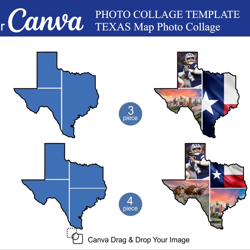 State Photo Collage - Etsy