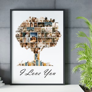 Canva Family Tree Photo Collage Templates 46 Pcs Inside Editable Canva ...