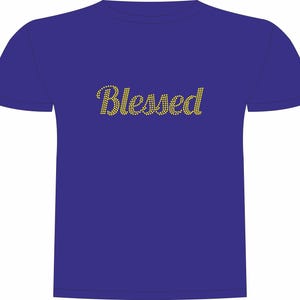 Blessed Rhinestone Font Letters Pattern Alphabet Blessed Letters SS06 ...