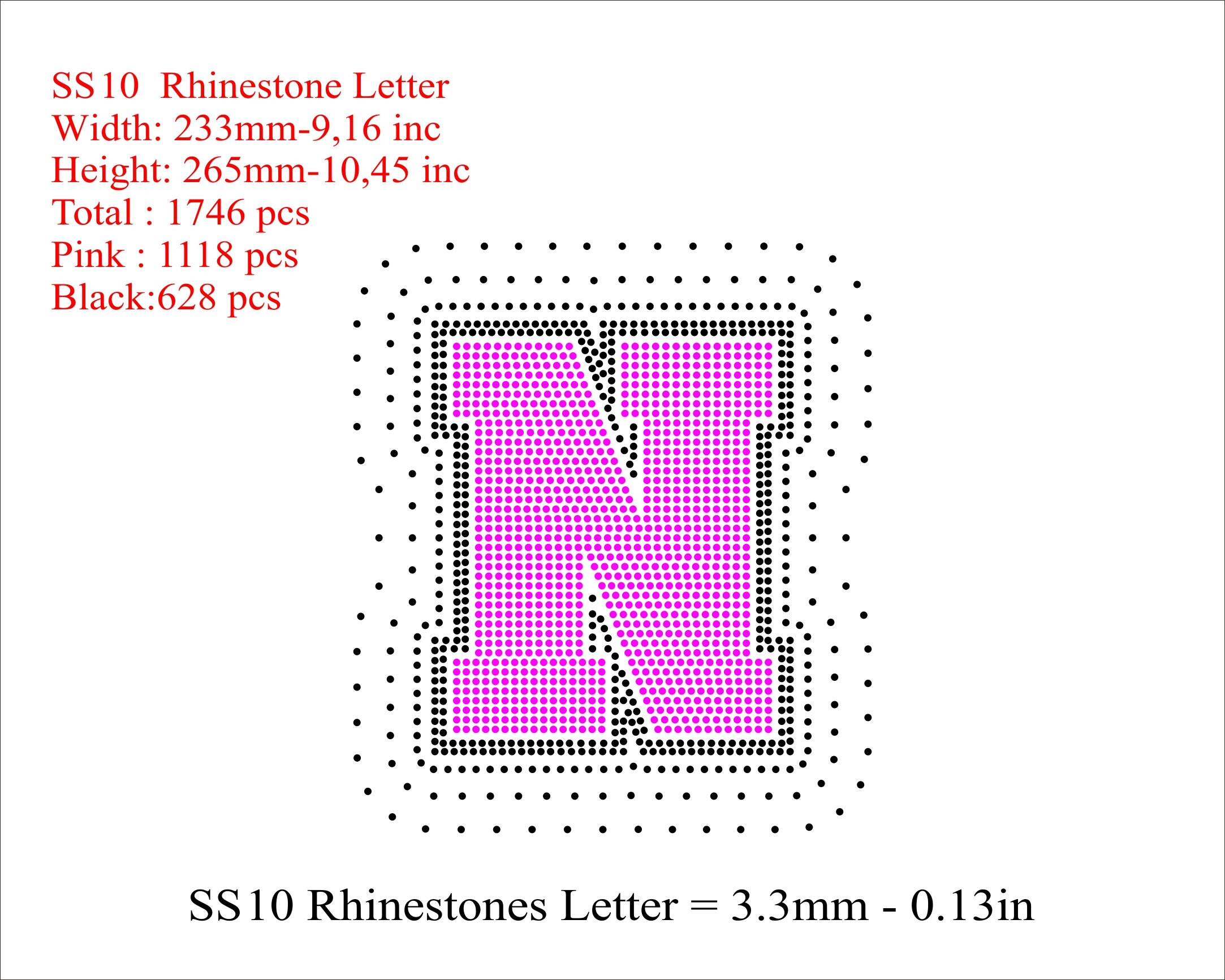 Capital Letter N Rhinestone Huge Letters College Alphabet Font Two ...