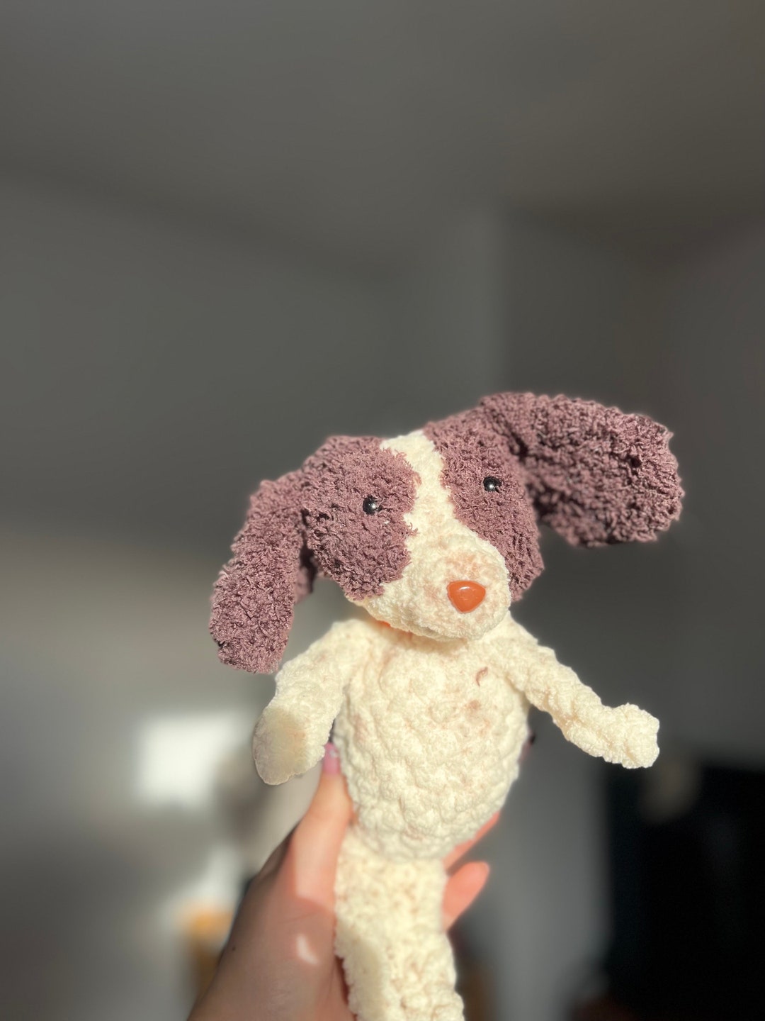 Crochet Springer Spaniel Plushie - Etsy