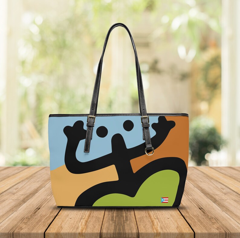 Leather Shoulder Bag, Coqui Taino, T-shirt, Borikén, Taino, Petroglyphs ...