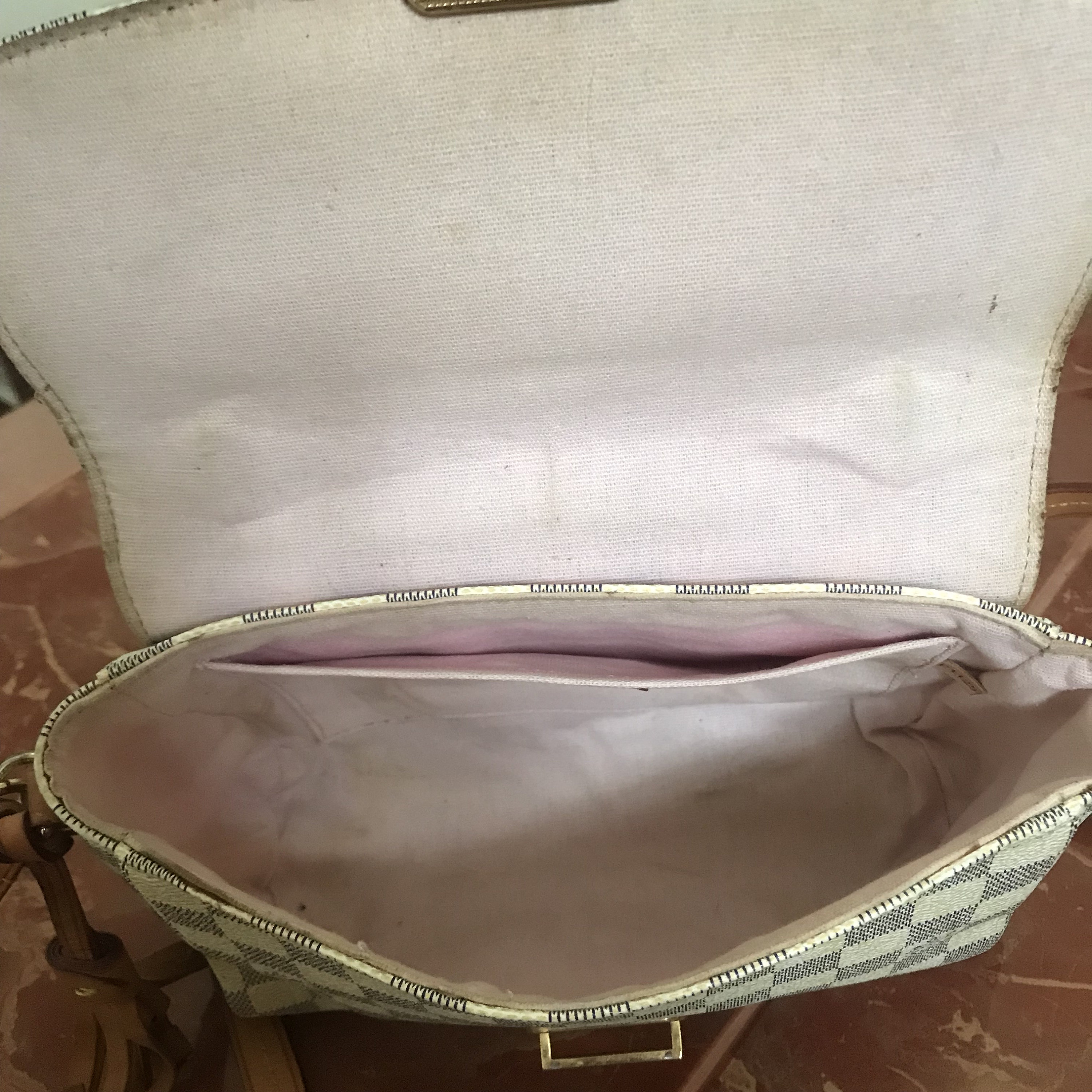 Louis Vuitton Croisette Damier Azur MM Monogram Handbag Bag - Etsy