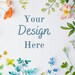 Easter Background Mockup| Flat Lay Background Mockup | Easter Pastel ...