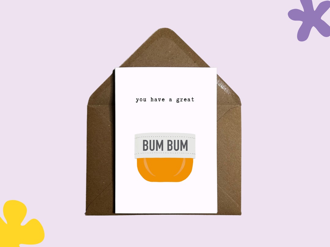 You Have a Great Bum Card for Boyfriend / Girlfriend / Husband / Wife ...