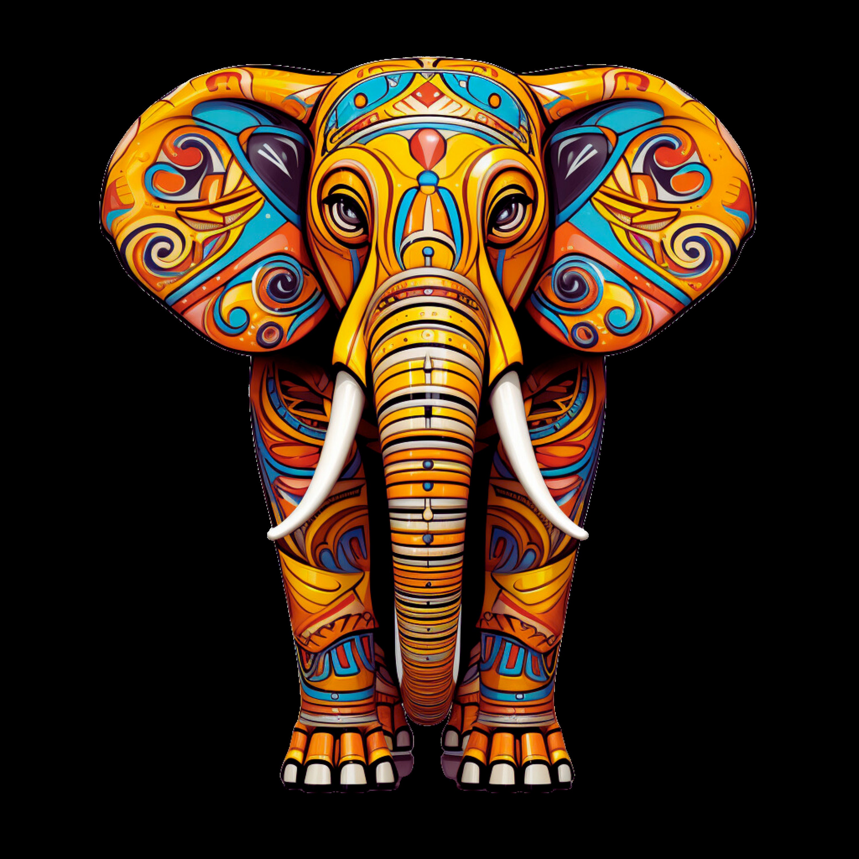 Elephant Designs PNG, Digital Paper, Commercial Use, Backgrounds ...