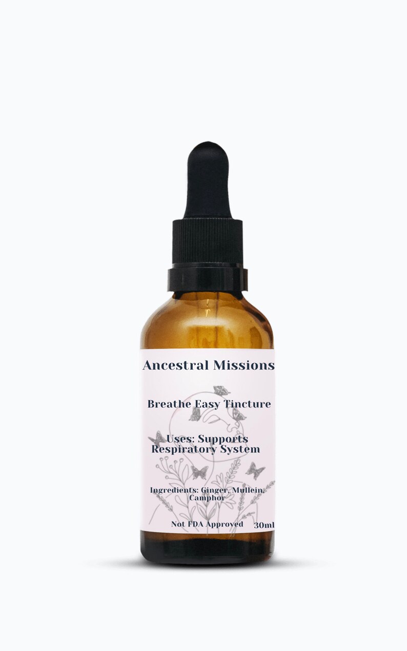 Breathe Easy Tincture - Etsy