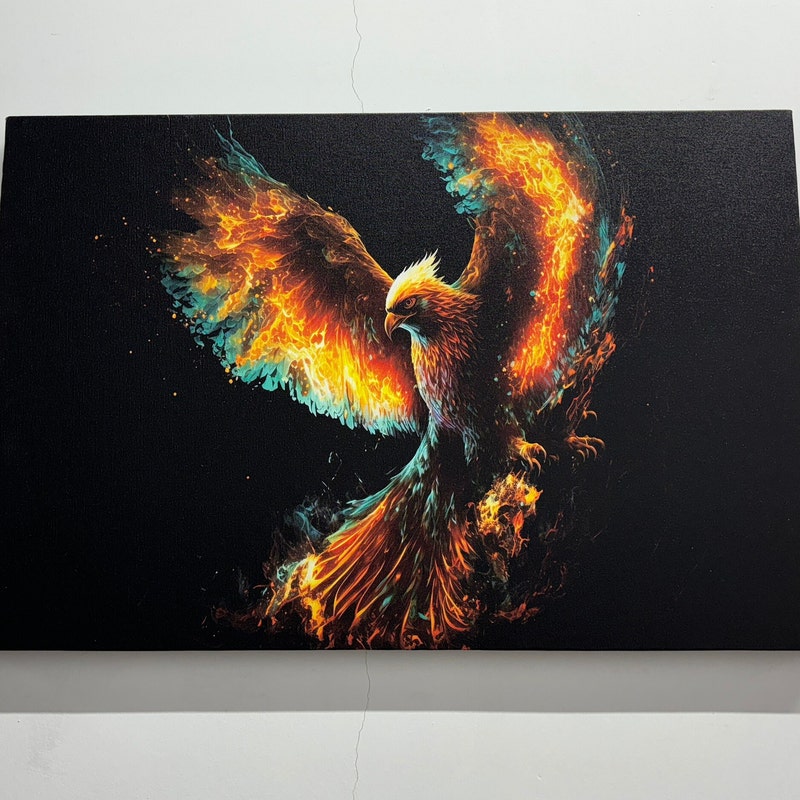 Phoenix Bird Art - Etsy