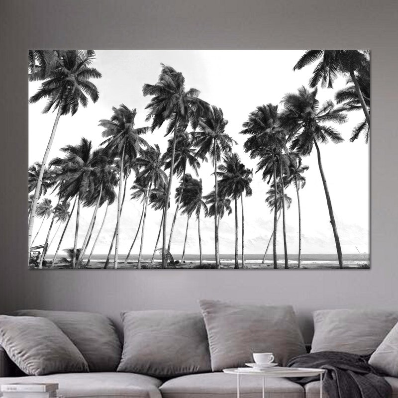 Palm Tree Wall Art - Etsy