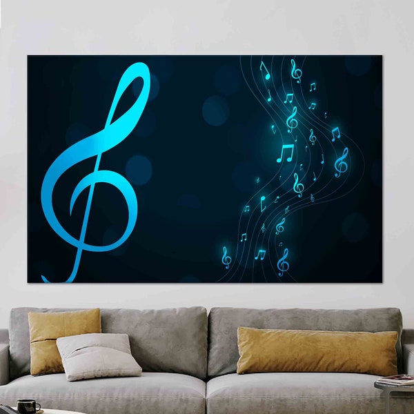 Musical Modern Wall Art - Etsy