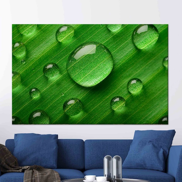 3d Glass Wall Art Leaves - Etsy