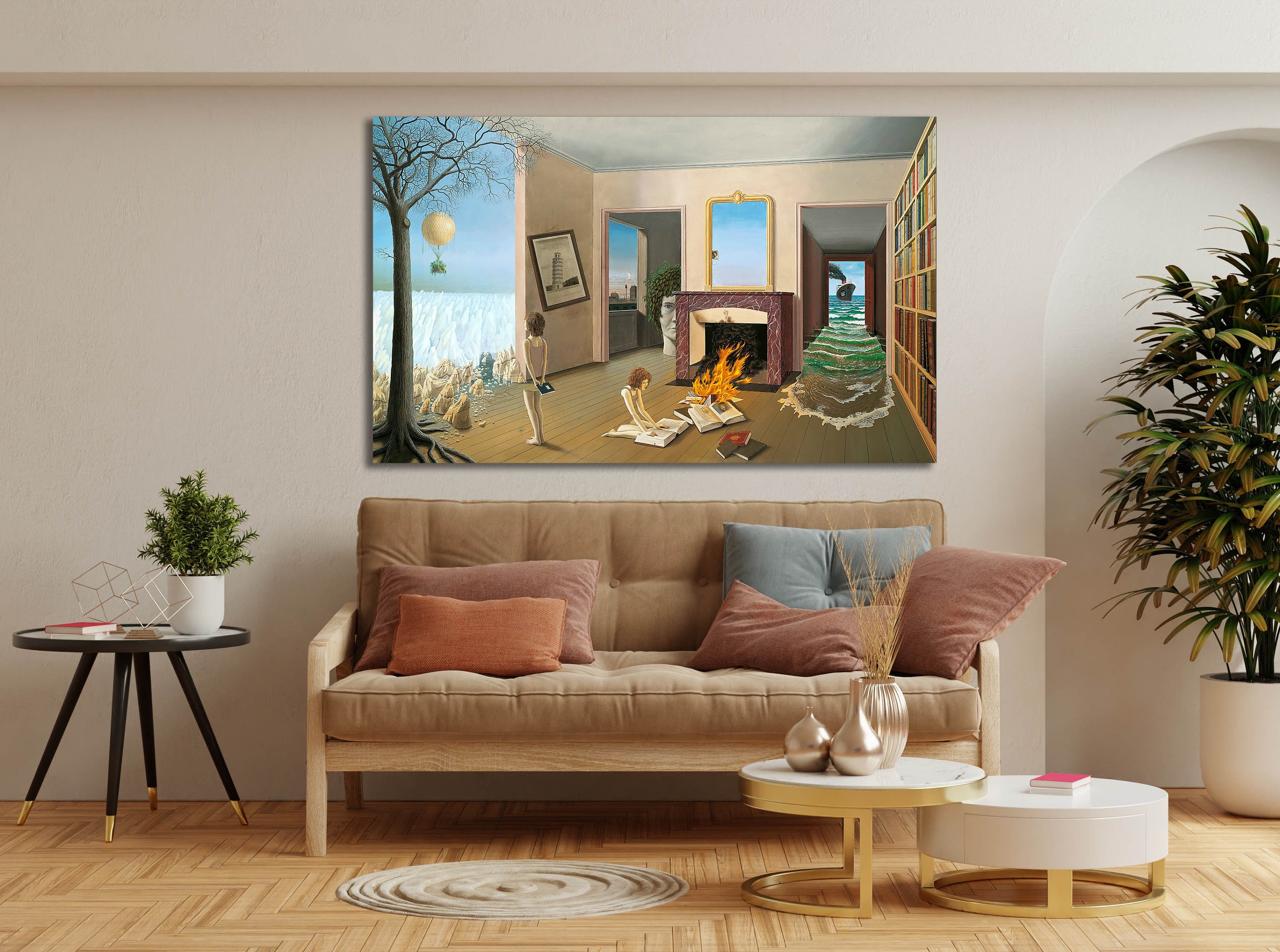 Printed Canvas, Dominique Appia Entre Les Trous De La Memoire, Canvas ...