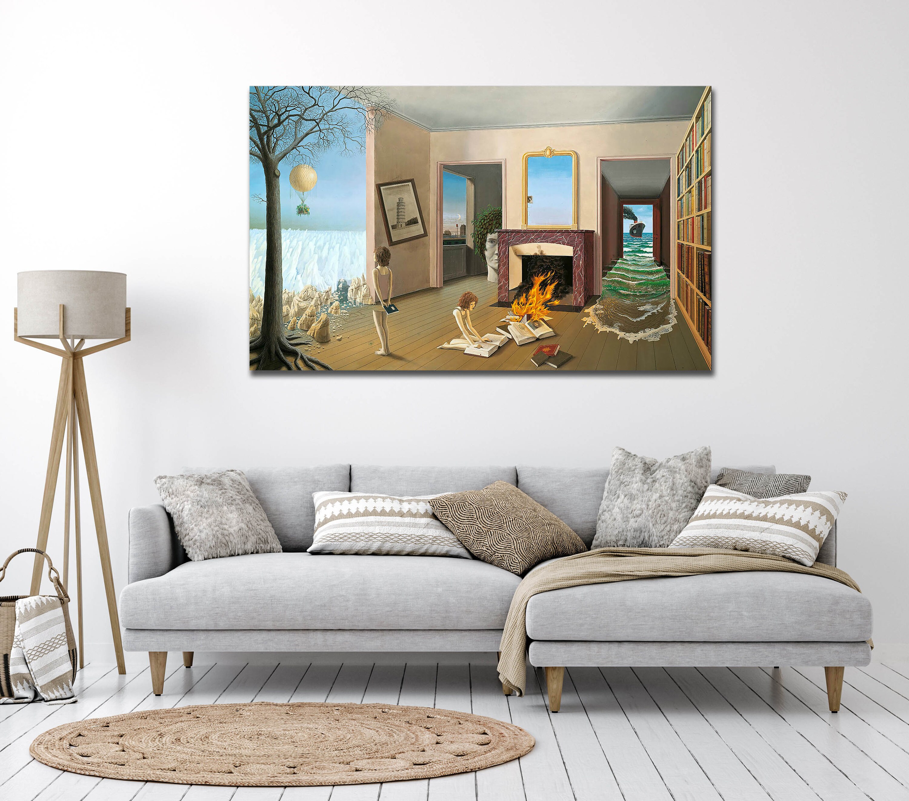 Printed Canvas, Dominique Appia Entre Les Trous De La Memoire, Canvas ...