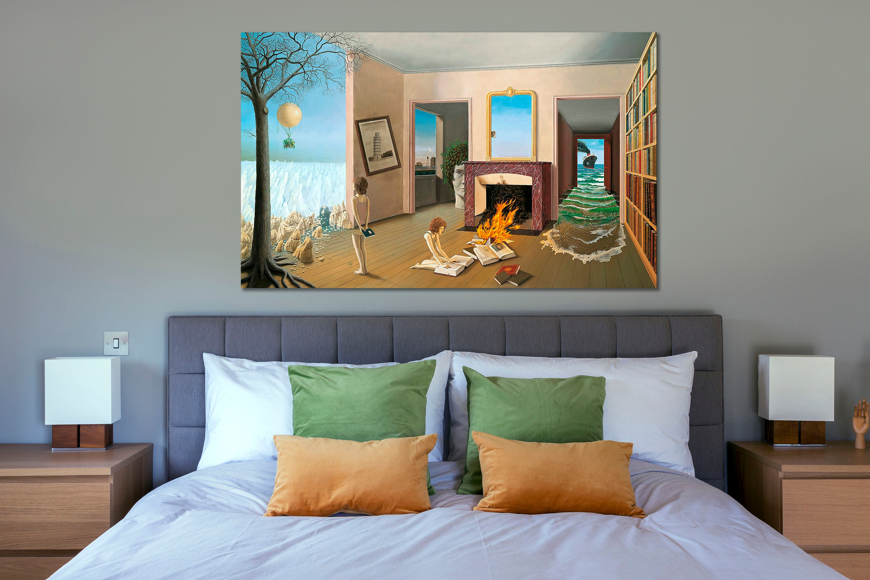 Printed Canvas, Dominique Appia Entre Les Trous De La Memoire, Canvas ...