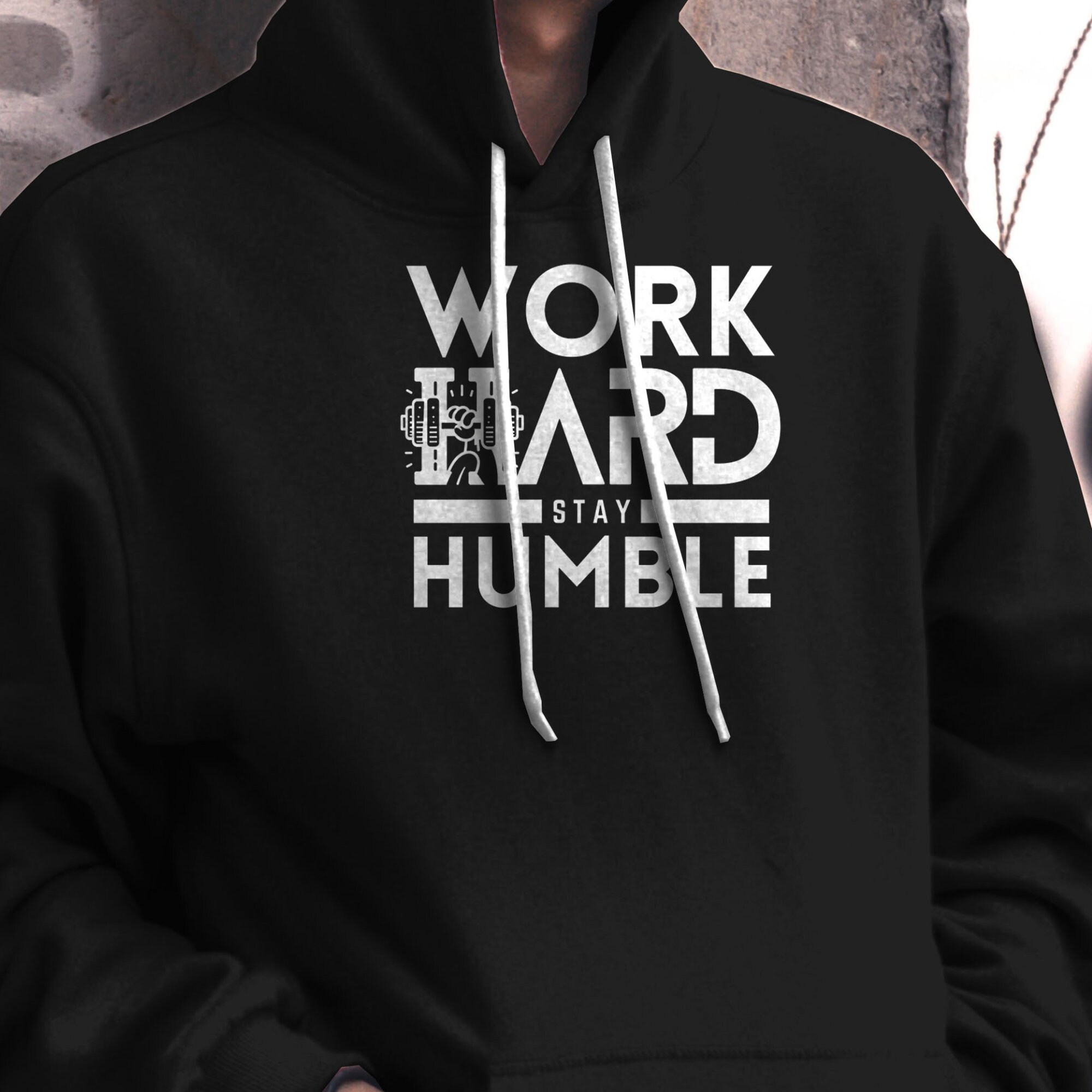 Work Hard Stay Humble SVG File, Motivational Quote SVG, Positive Quote ...
