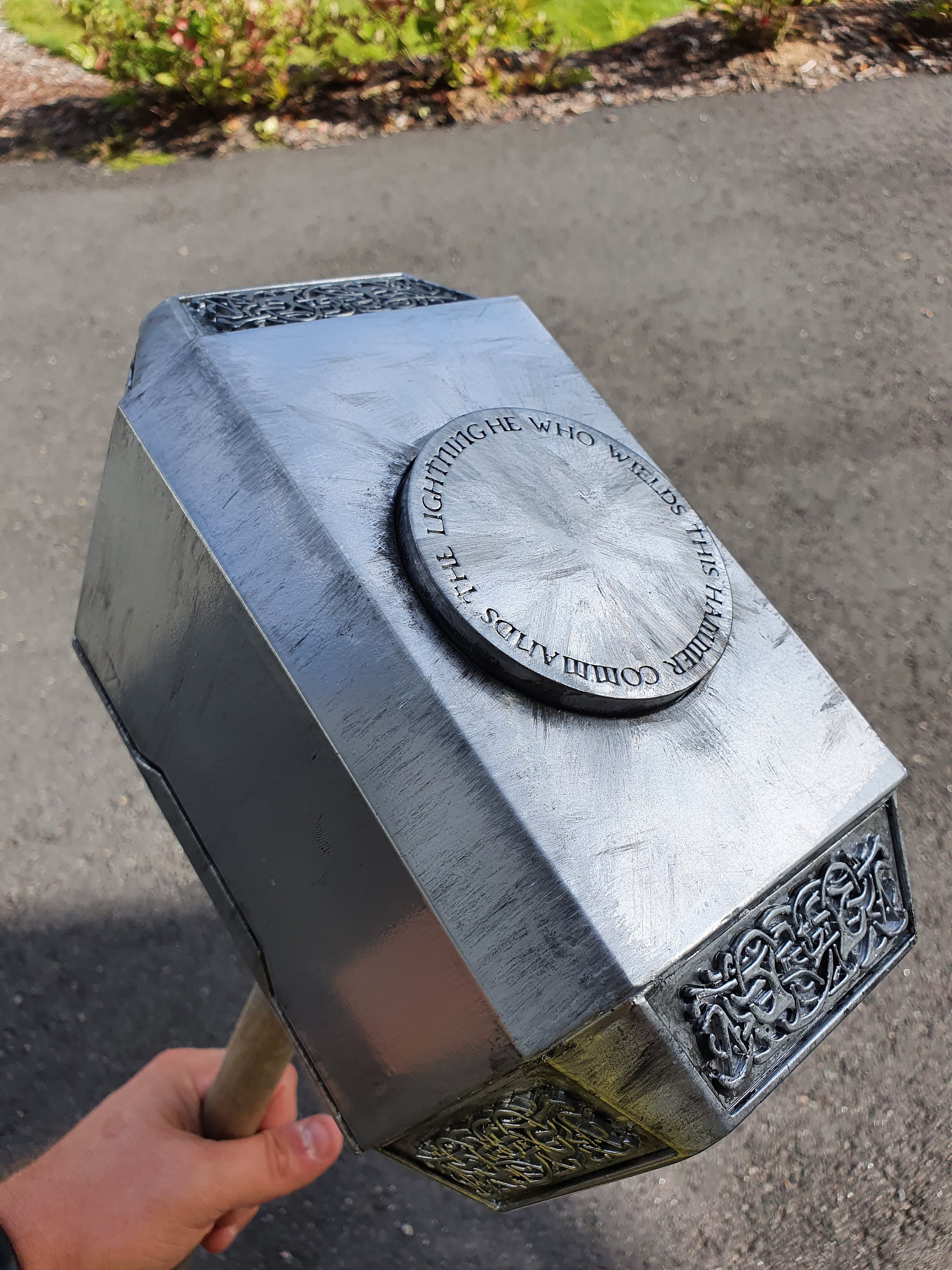 Mjölnir THOR'S HAMMER 3D Printed Painted - Etsy
