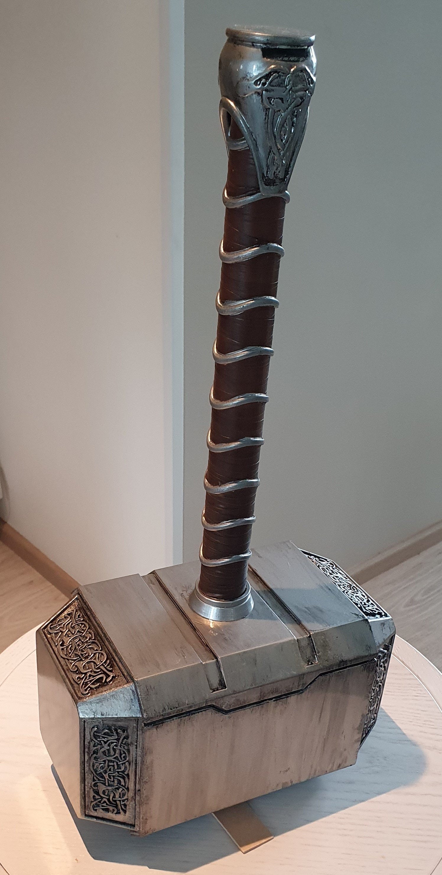 Mjölnir THOR'S HAMMER 3D Printed Painted - Etsy