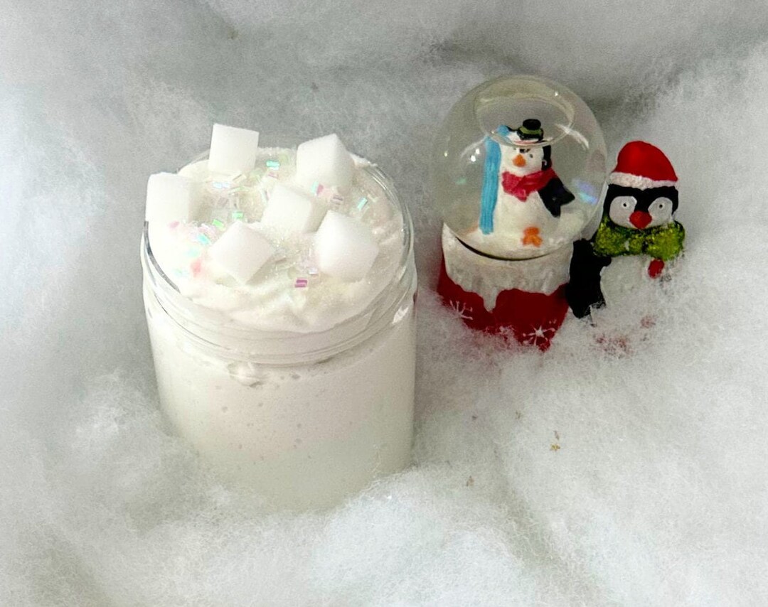 Snow Day Slime Icee Slime Snow Slime White Slime Jelly - Etsy