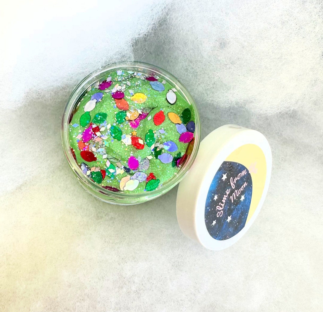 O Christmas Tree Slime, Butter Slime, Christmas Theme Slime, Holiday ...