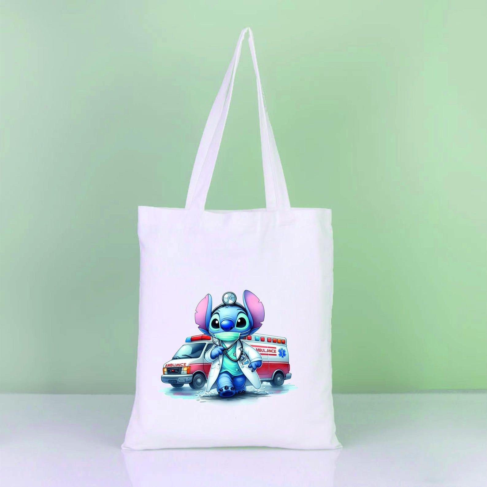 Stitch Doctor With Ambulance PNG, Sublimation Design (digital Download ...