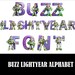 Buzzy Lightyear Alphabet Font Toy Clipart Story Png Download ...