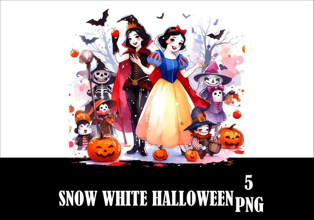 Snow HALLOWEEN Princess Snow Halloween White Days Clipart Png Download ...