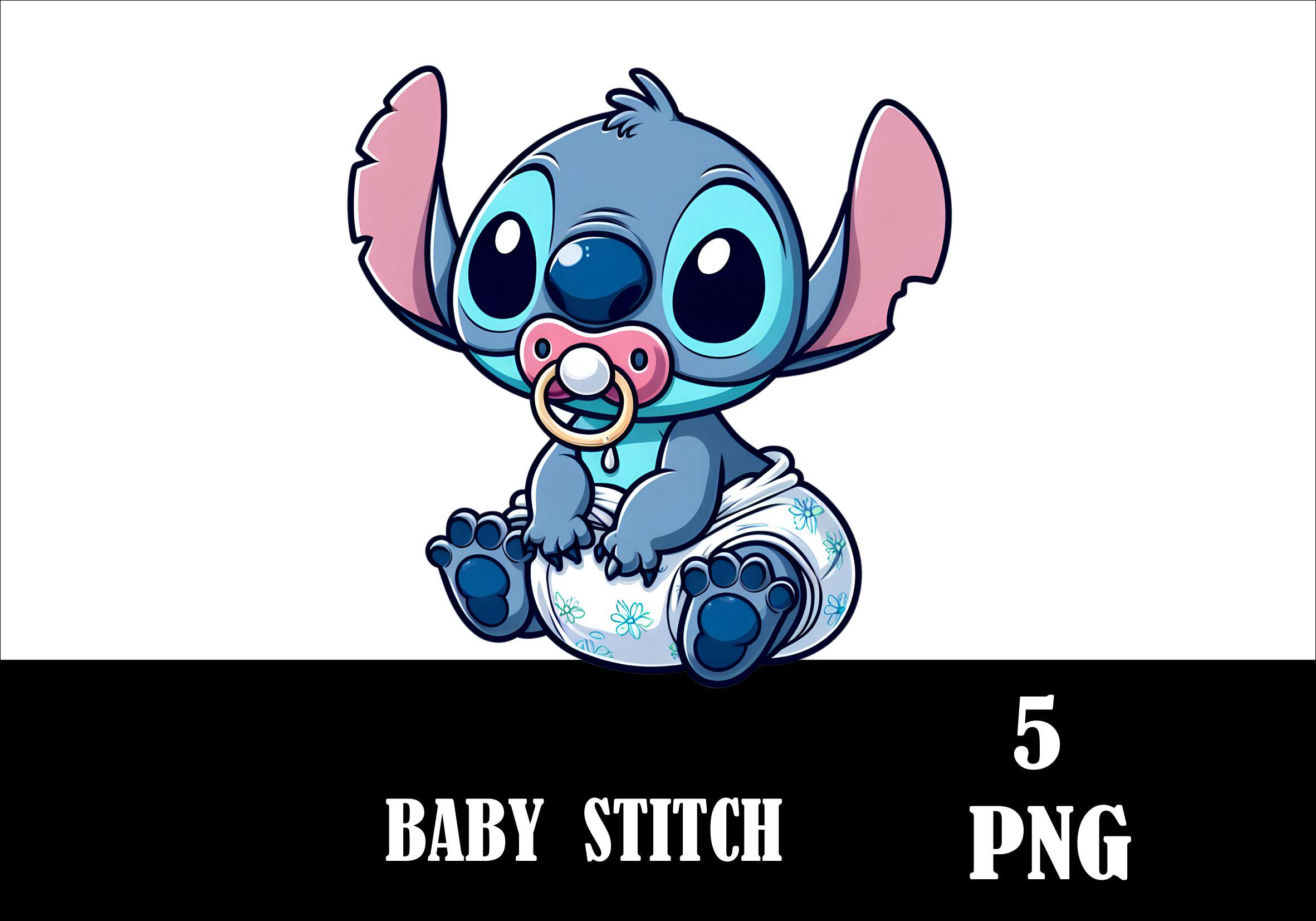 Baby Stitch Clipart PNG, Sublimation Design (digital File) - Etsy