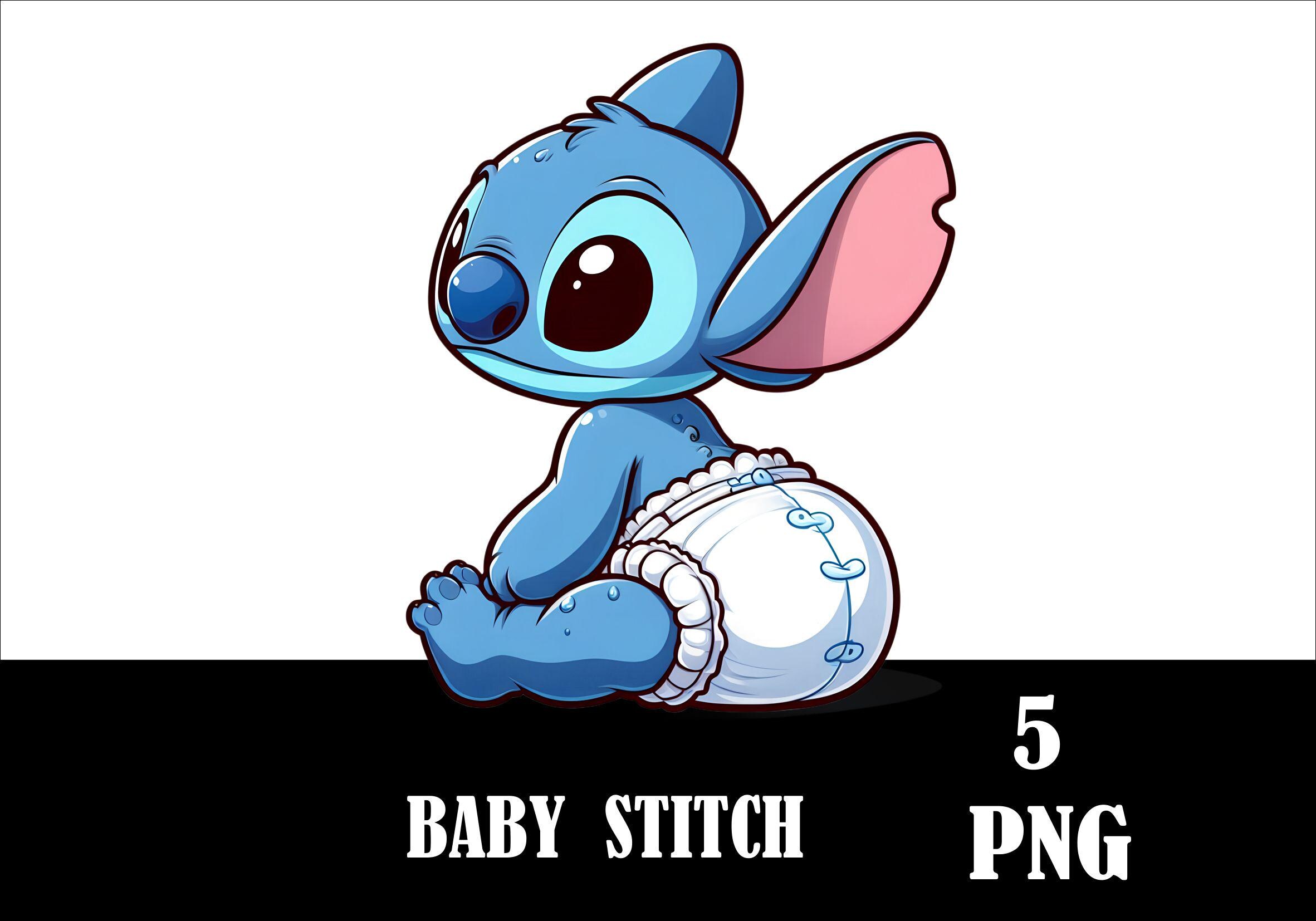 Baby Stitch Clipart PNG, Sublimation Design (digital File) - Etsy