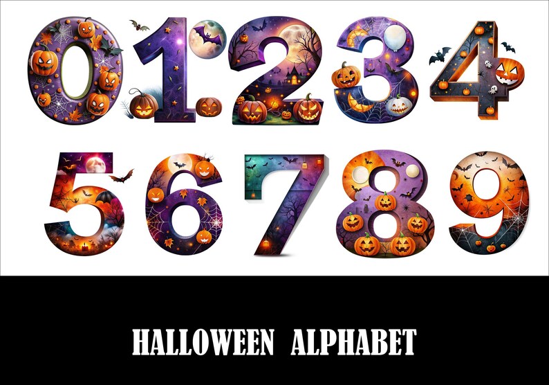 Halloween Alphabet Halloween Horror Night Clipart Png Download ...