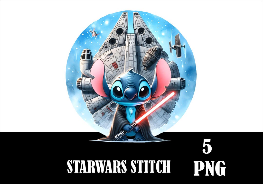 Starwars STITCH Jedi Stitch Darth Vader Stitch Starwars Destroyer ...