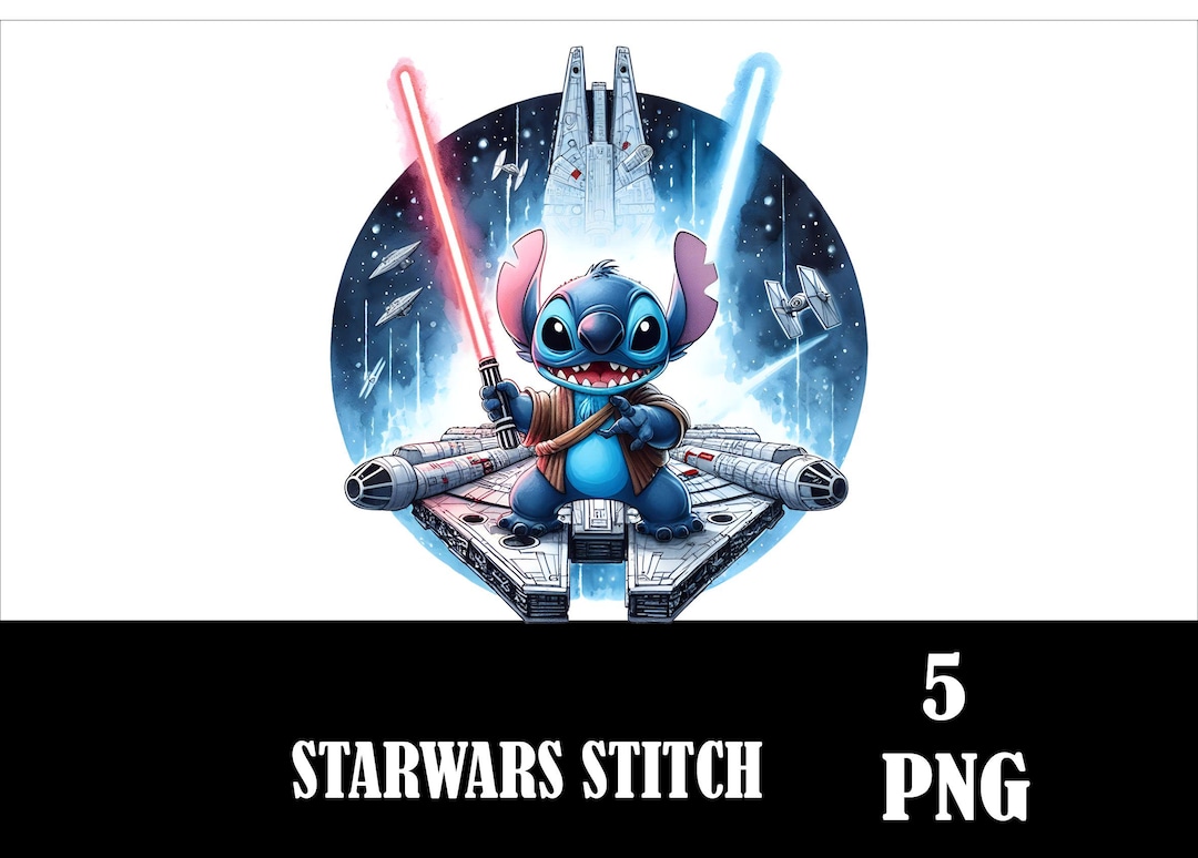 Starwars STITCH Jedi Stitch Darth Vader Stitch Starwars Destroyer ...